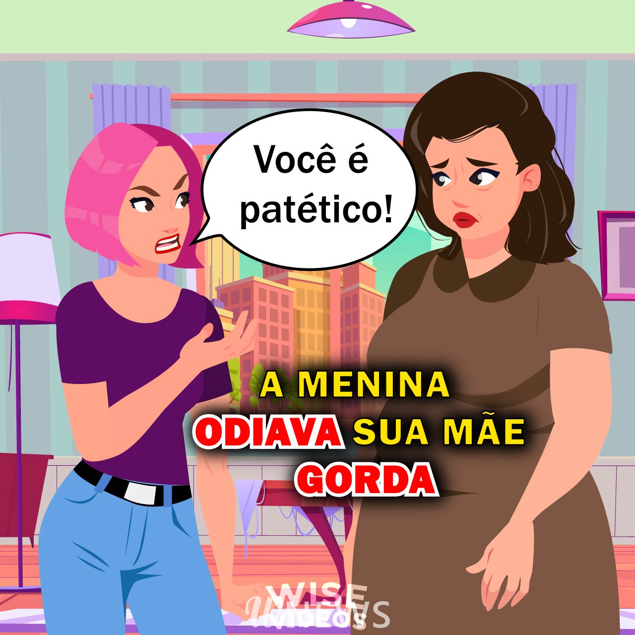 Minha Mãe Me Dá Nojo Troquei Minha Mãe Gorda Por Uma Madrasta Linda