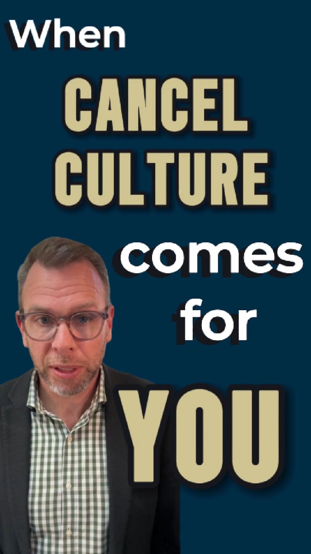 It’s scary being in the crucible of cancel culture, especially for ...