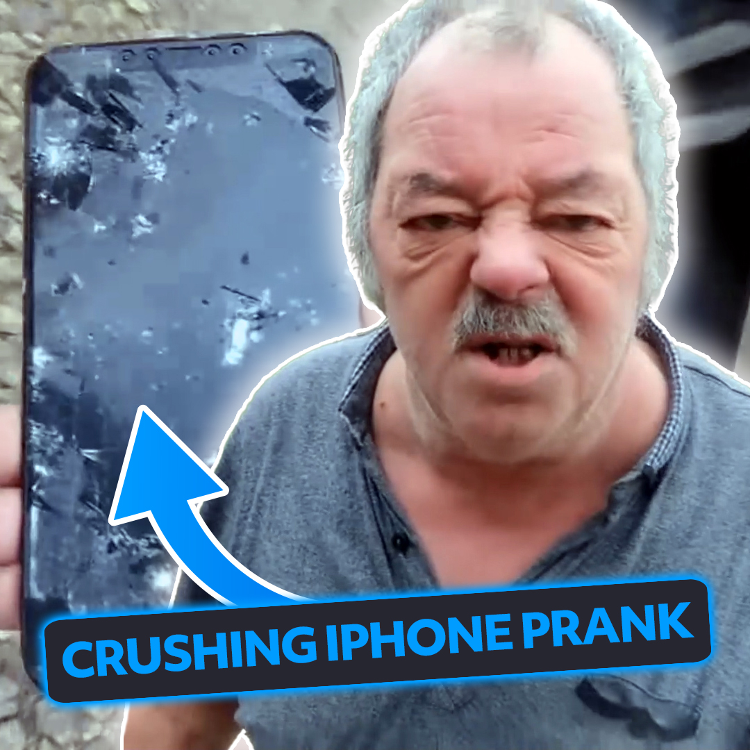 Pranking My Dad That His Phone Got Crushed Mobile Phone Pranking My Dad That His Phone Got