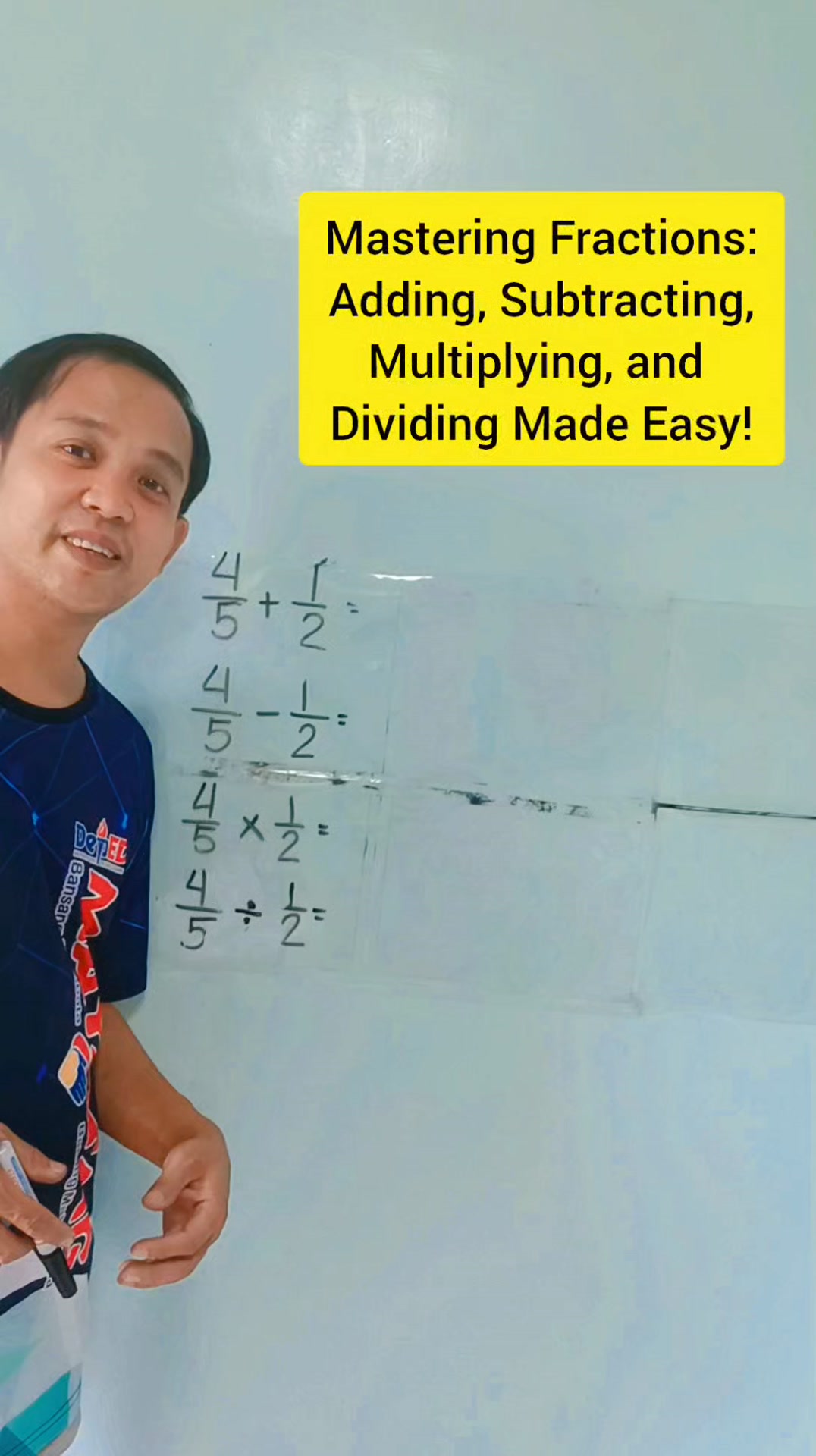 Mastering Fractions: Adding, Subtracting, Multiplying, and Dividing ...