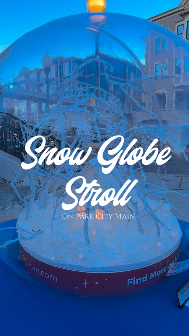 One of the coolest winter things to do in Park City ️ → Walk Main ...