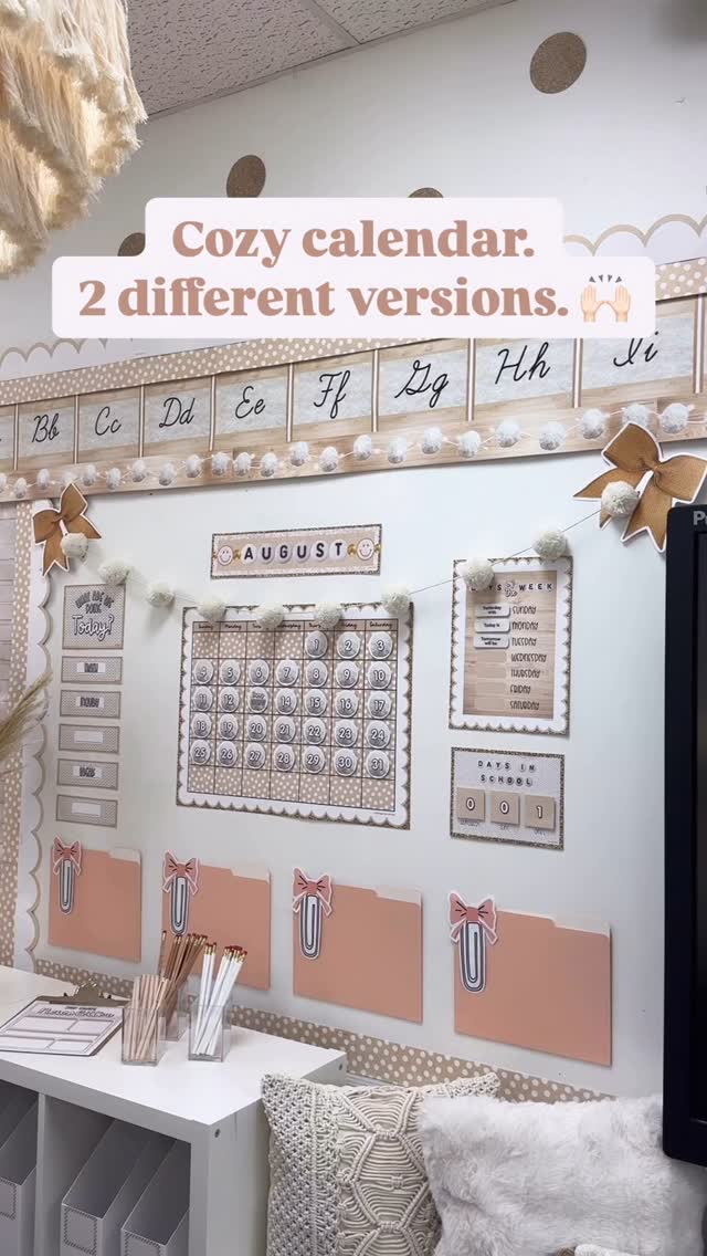 Did you know we offer a few different versions of classroom calendars ...