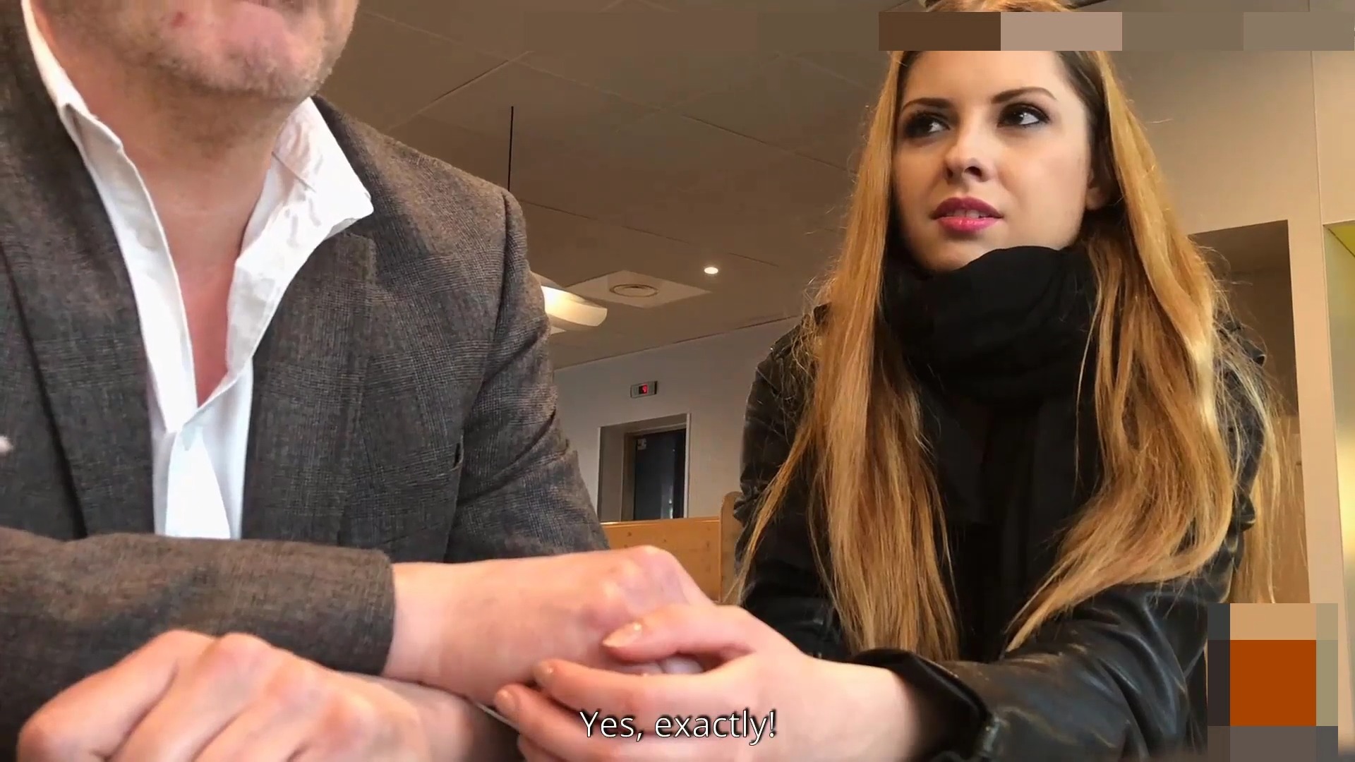 Cheeky Girl Is Offered To 2 Men By Her Older Husband Cheeky Girl Is