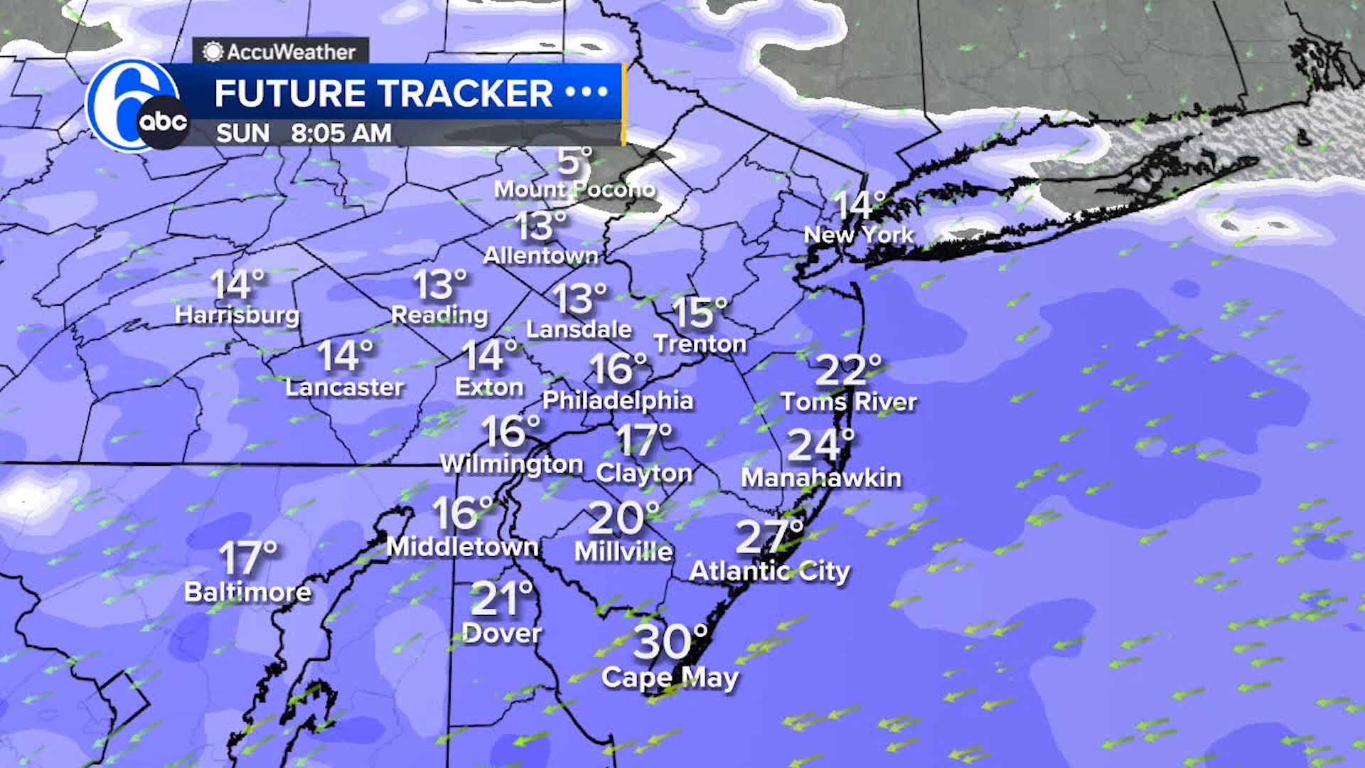 WINTER STORM COVERAGE: Here's the progression of the mixing line ...