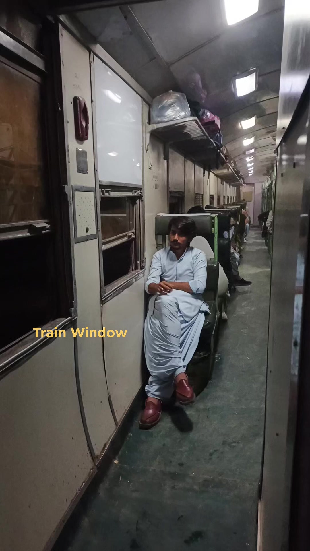 Train Journey Pakistan Railways Night Journey Fareed Express Near