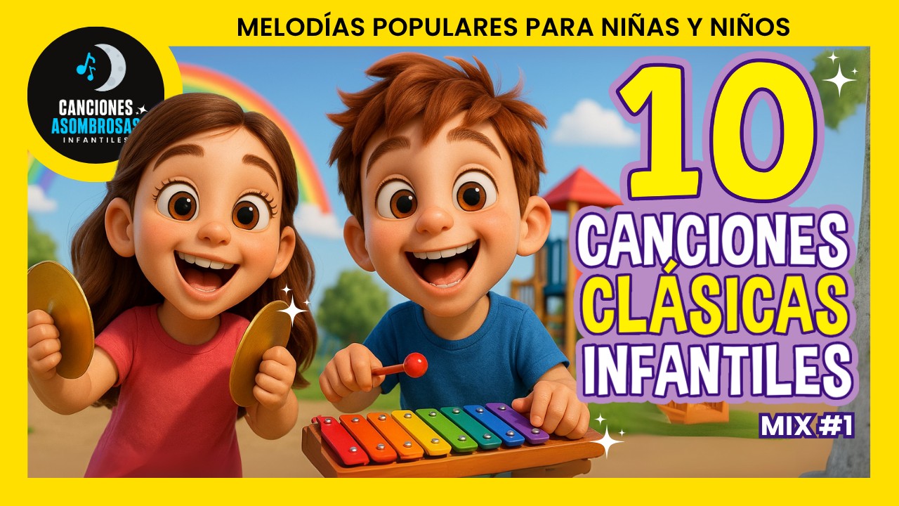 Disfruta este Mix #1 Instrumental infantil con 10 de las canciones más ...