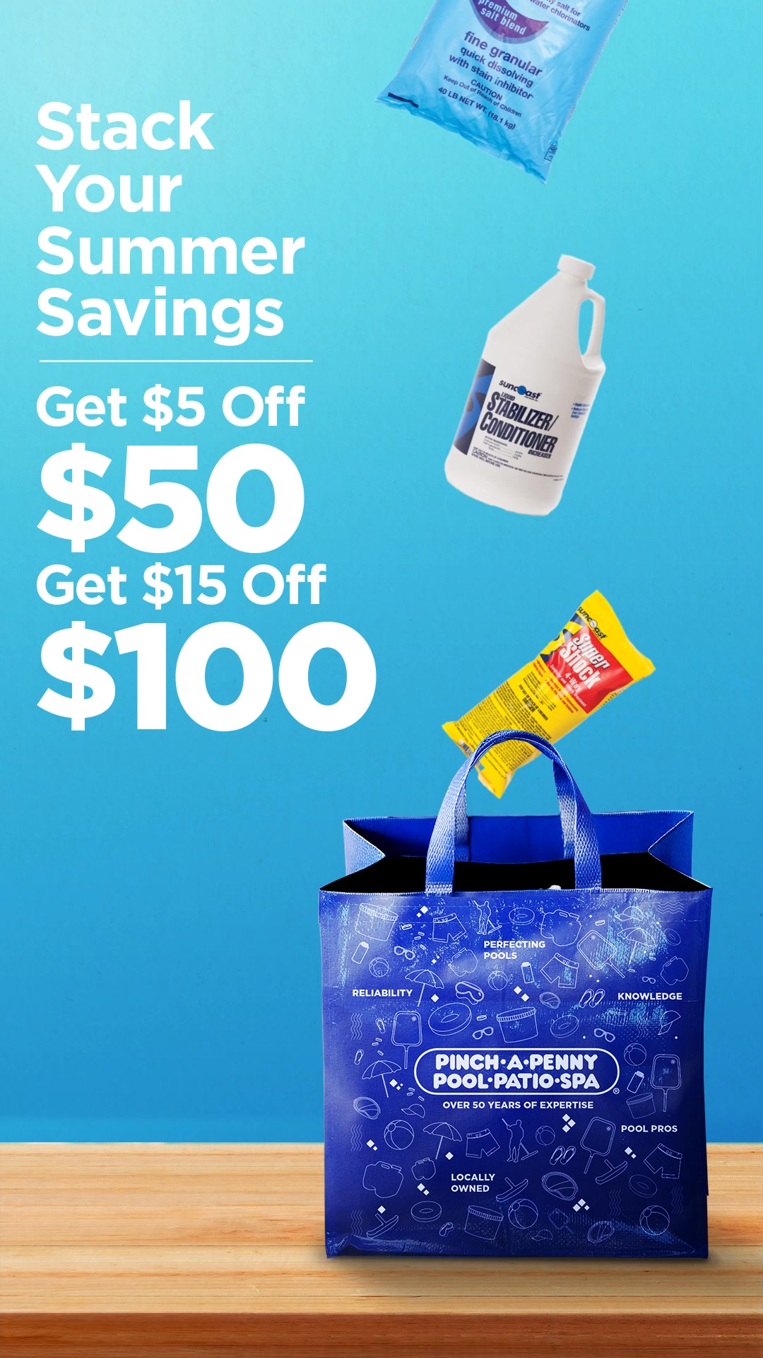 Your Summer Stack-Up is here! ☀️ Save big on everything your pool needs ...