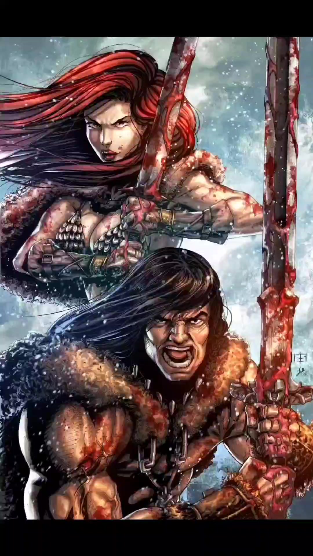 What Should I Draw Next Red Sonja And Conan Conan Conanthebarbarian