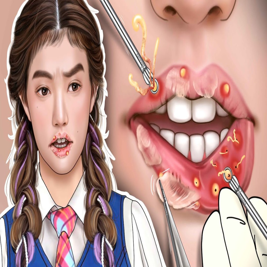 Asmr Pretty Girl With Lip Issue Treatment Time Lip Asmr Pretty Girl