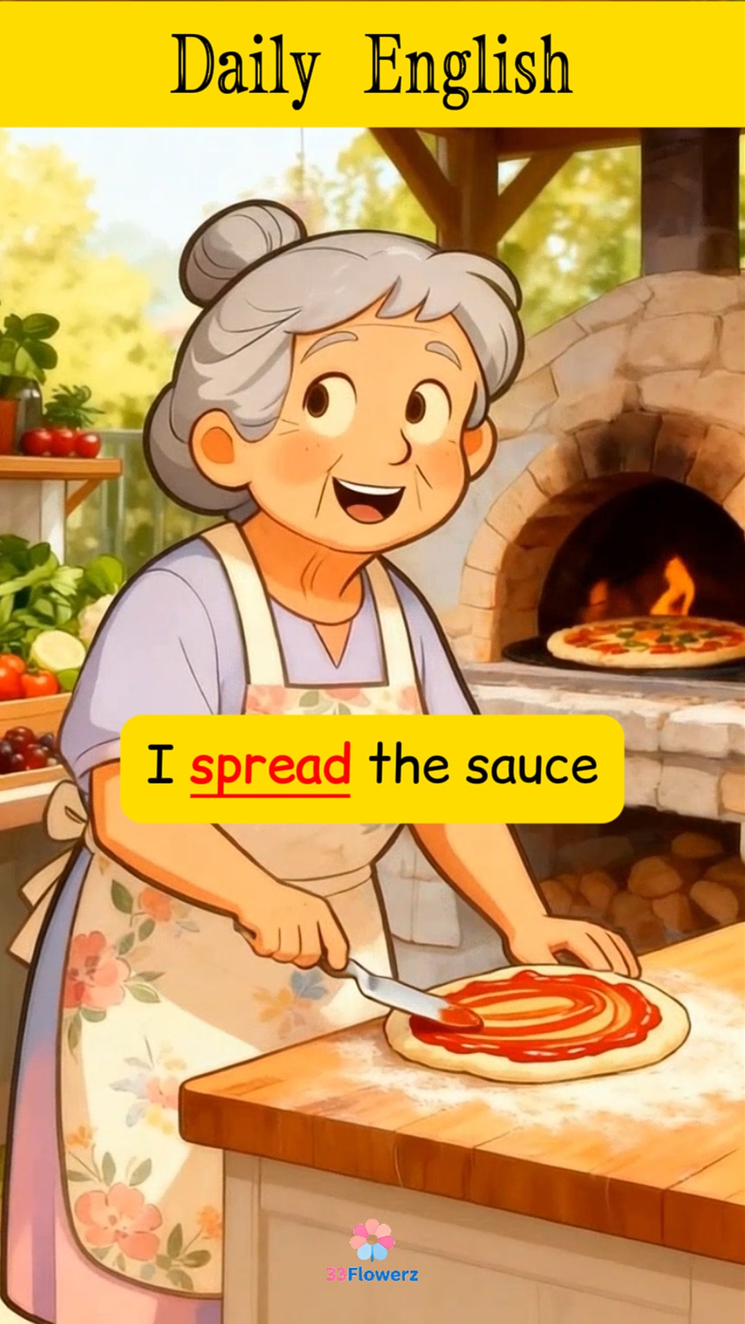 Perfect for beginners – listen and learn! Making pizza, step by step in ...