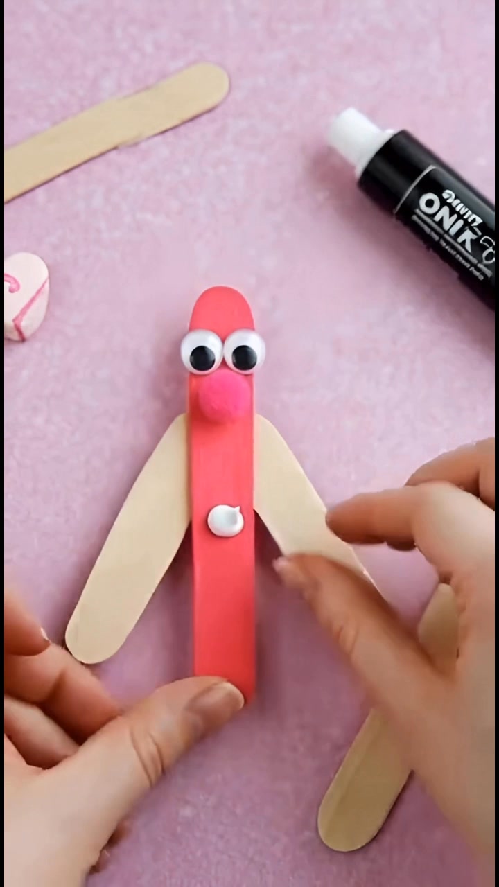 ️ Popsicle Stick Love Bug Creatures – What You Need • Popsicle sticks ...