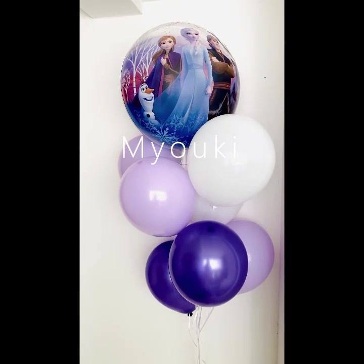 FROZEN 🎈 BALLOONS! Let it go〰️ Let it go〰️ But... please don’t let the ...
