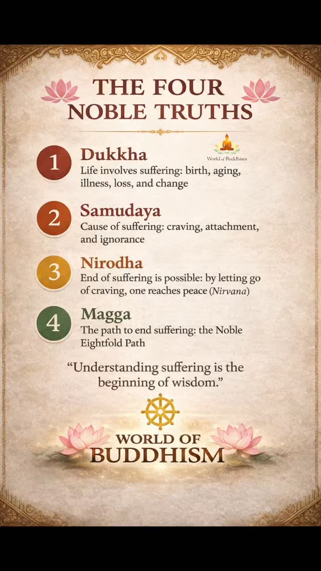 The Four Noble Truths: The Heart of the Buddha’s Teaching The Buddha ...