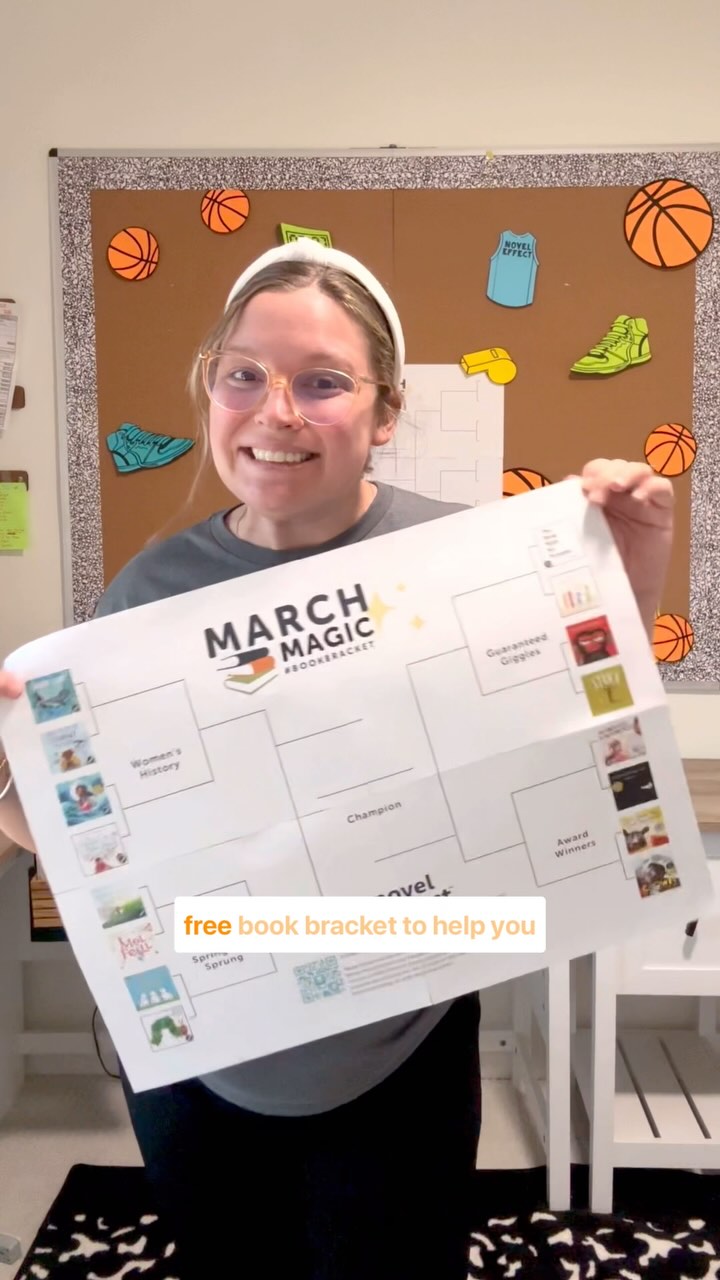 Novel Effect - FREEBIE March Madness Book Bracket🏀 Read... | Facebook