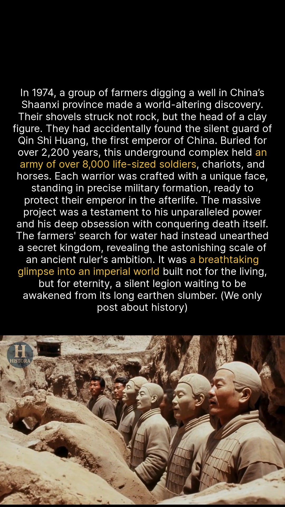 Farmers digging for water accidentally discovered an ancient army of ...