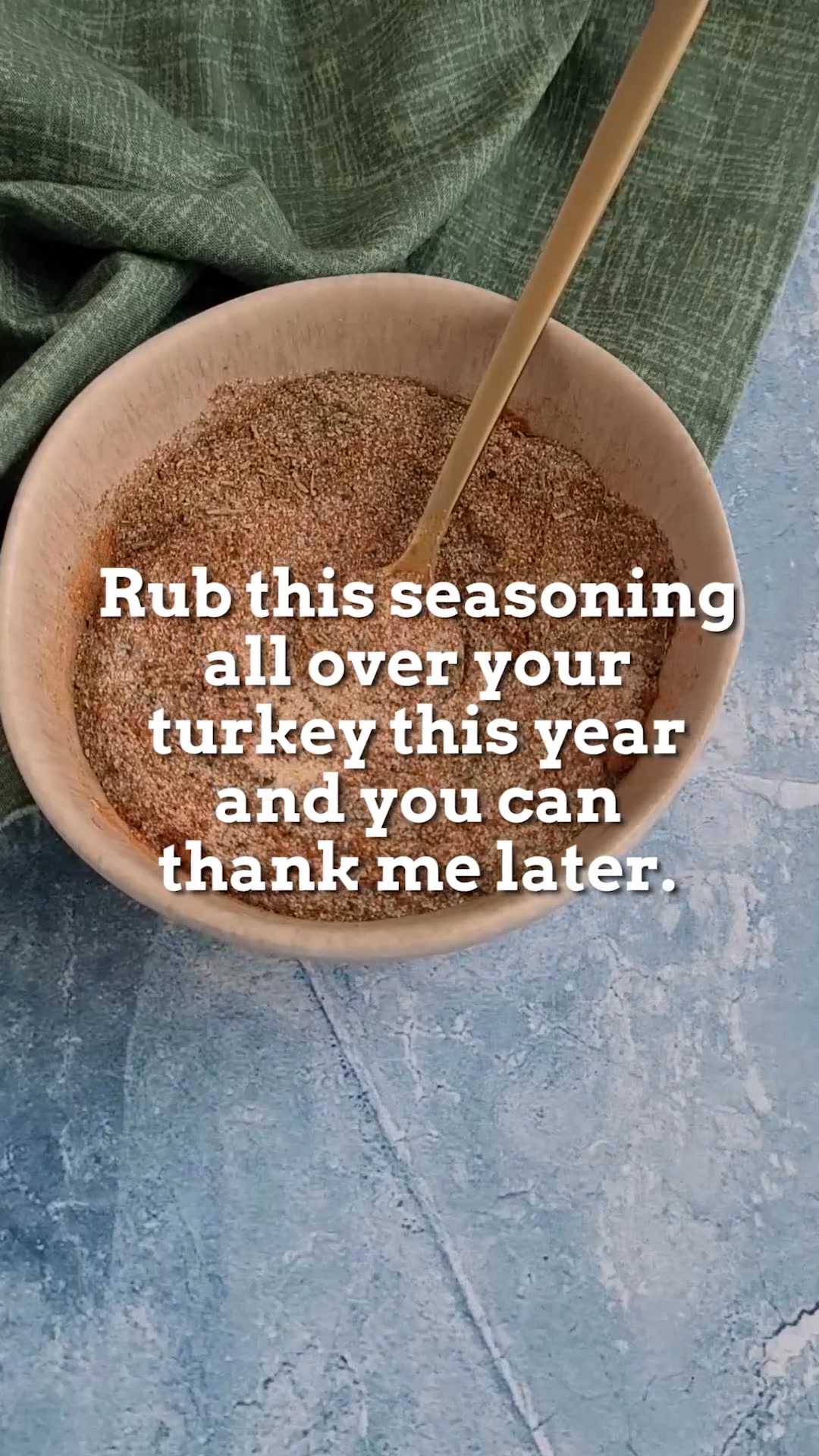 This Homemade Turkey Rub Is The Perfect Turkey Seasoning To Give Your