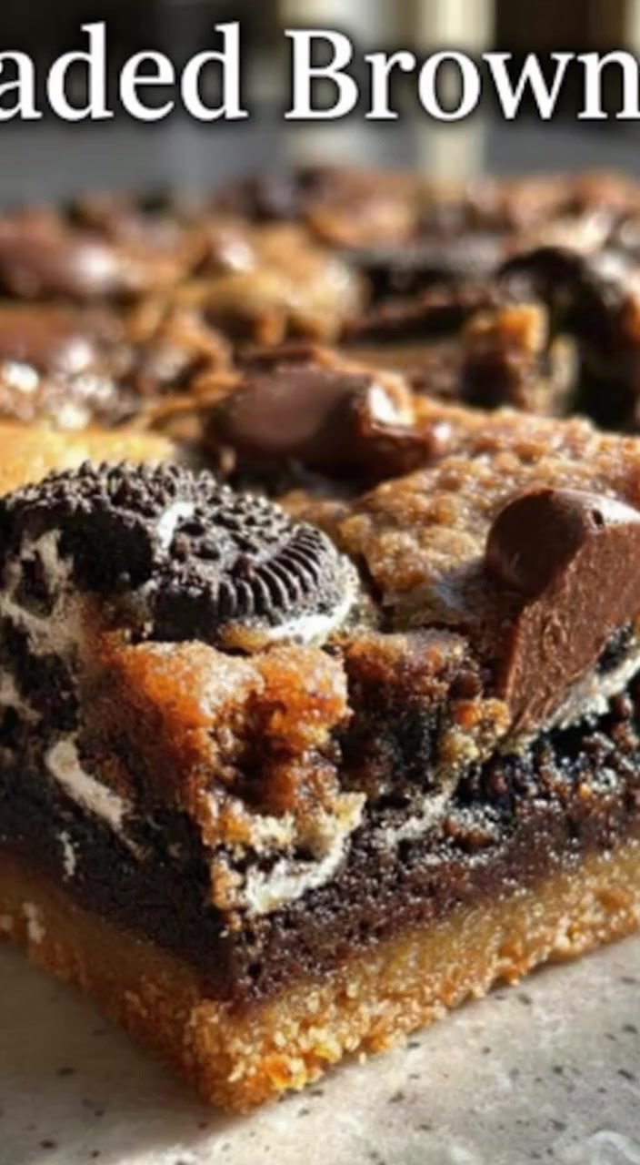 Loaded Brownies!! Ingredients: 2 boxes of Ghirardelli double chocolate ...