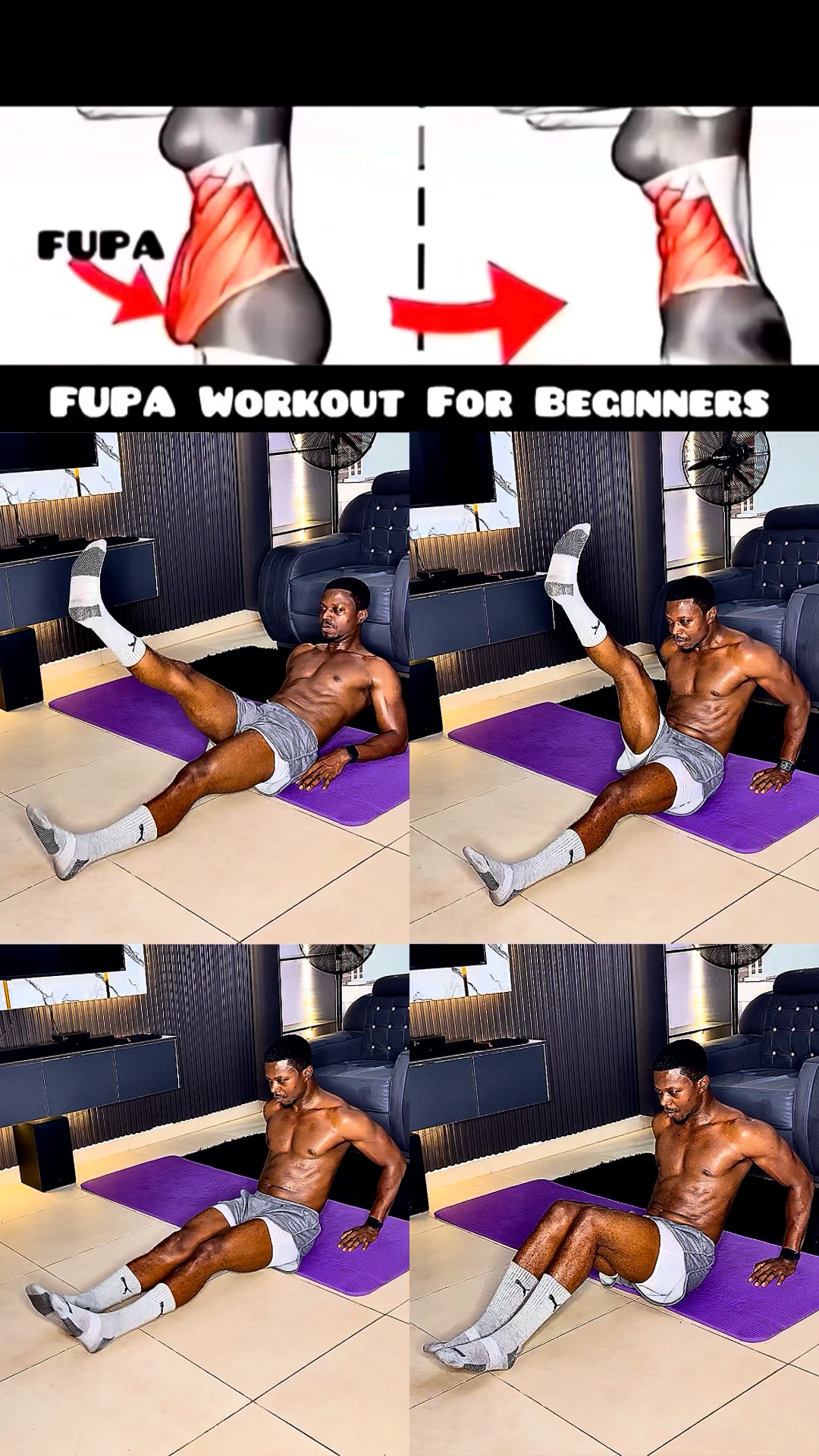 Fupa Workout For Beginners Lower Belly Fat Exercises Absworkout