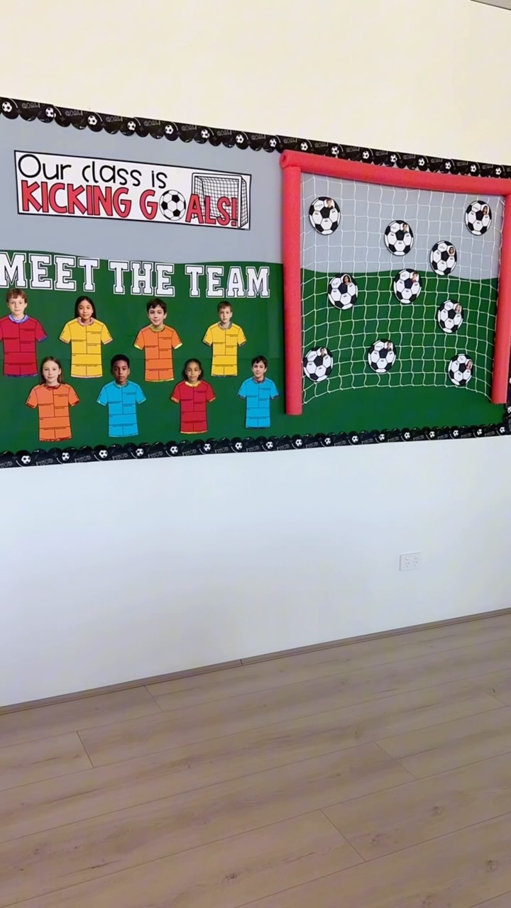 We brought the soccer theme to life with our ‘We Are Kicking Goals ...