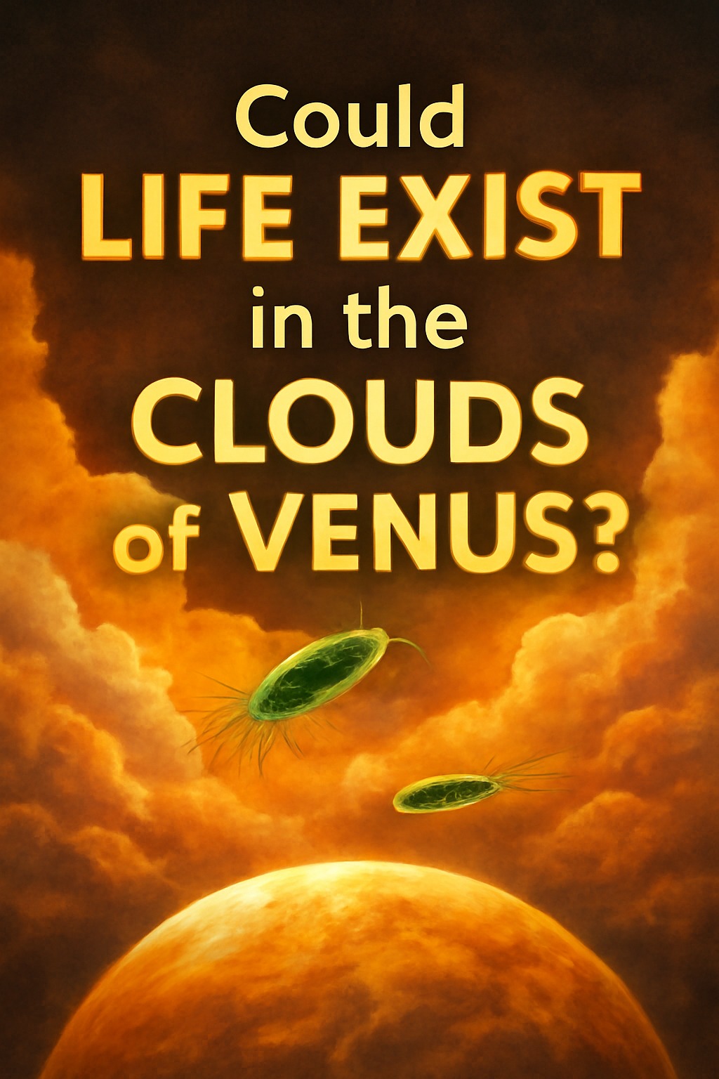 Could Life Exist in the Clouds of Venus? #venus #space #fyp #trend # ...