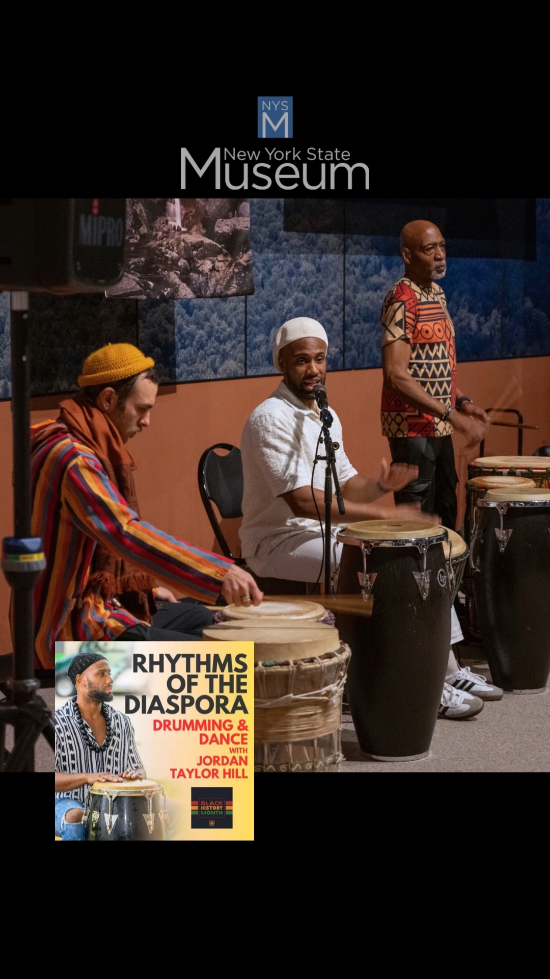 #ICYMI: Yesterday, the NYSM’s Adirondack Hall came alive with rhythmic ...