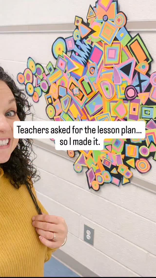 Art teachers, the full lesson plan for this collaborative collage is ...