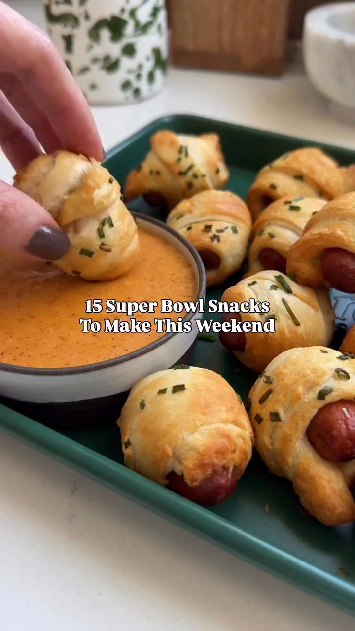 SUPER BOWL RECIPES 🏈🔥 this is my literal Super Bowl…cheesy appetizers ...