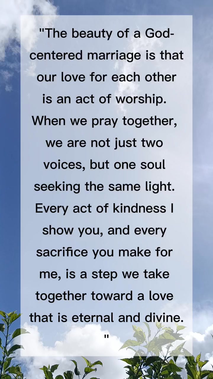 "The best kind of love is the one that reminds you of God and brings ...