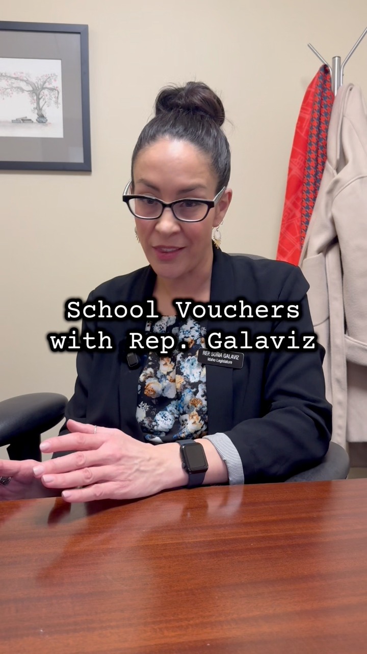 Rep Soñia Galaviz Shares Her Perspective On School Vouchers In Idaho