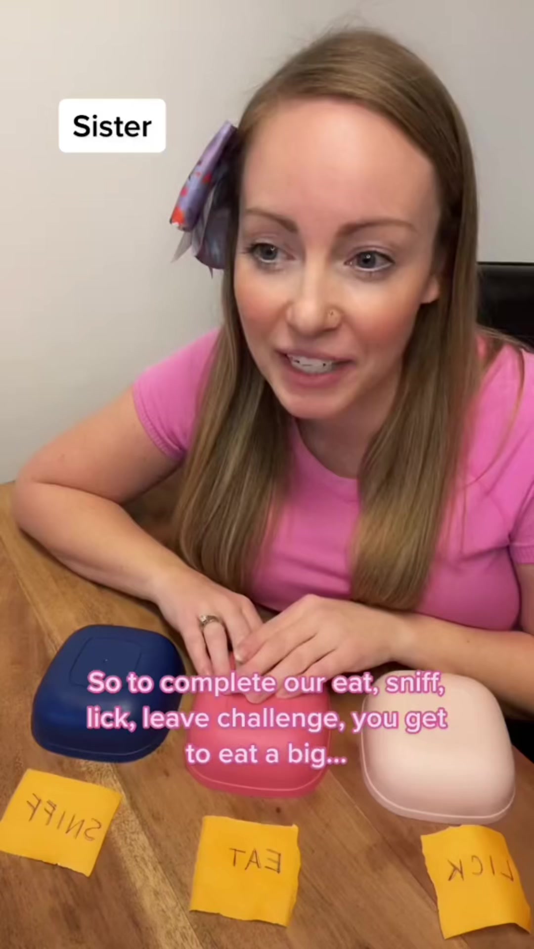 Sibling Stories Eat Sniff Lick Leave Challenge Pt3 Siblingstories