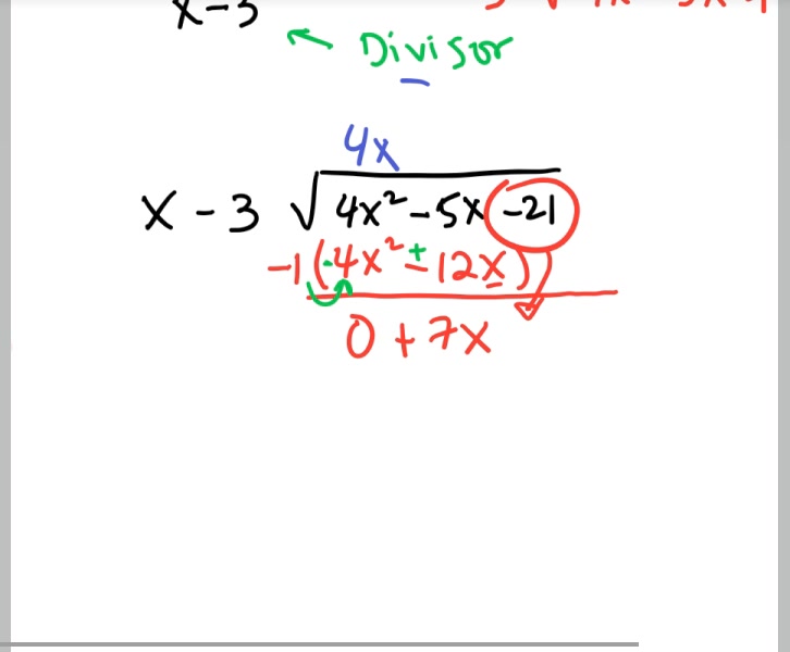 Dividing Polynomial | long Division Method | Algebra # ...