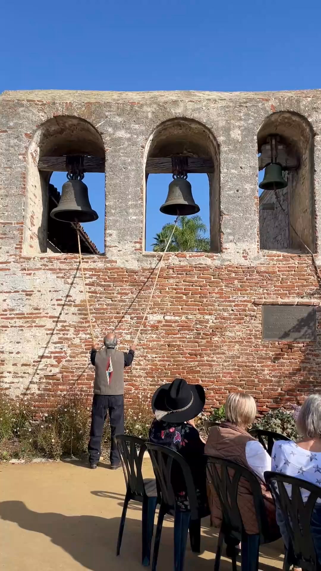 Mission San Juan Capistrano Tolled The Bells In Honor And In Memory Of