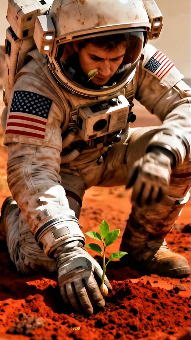 From Earth to Mars 🇺🇸🚀 American Astronauts Bring Life to the Red Planet ...