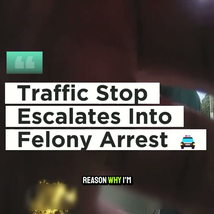 Traffic Stop Results In A Serious Legal Outcome 🚔⚠️ A Routine Traffic