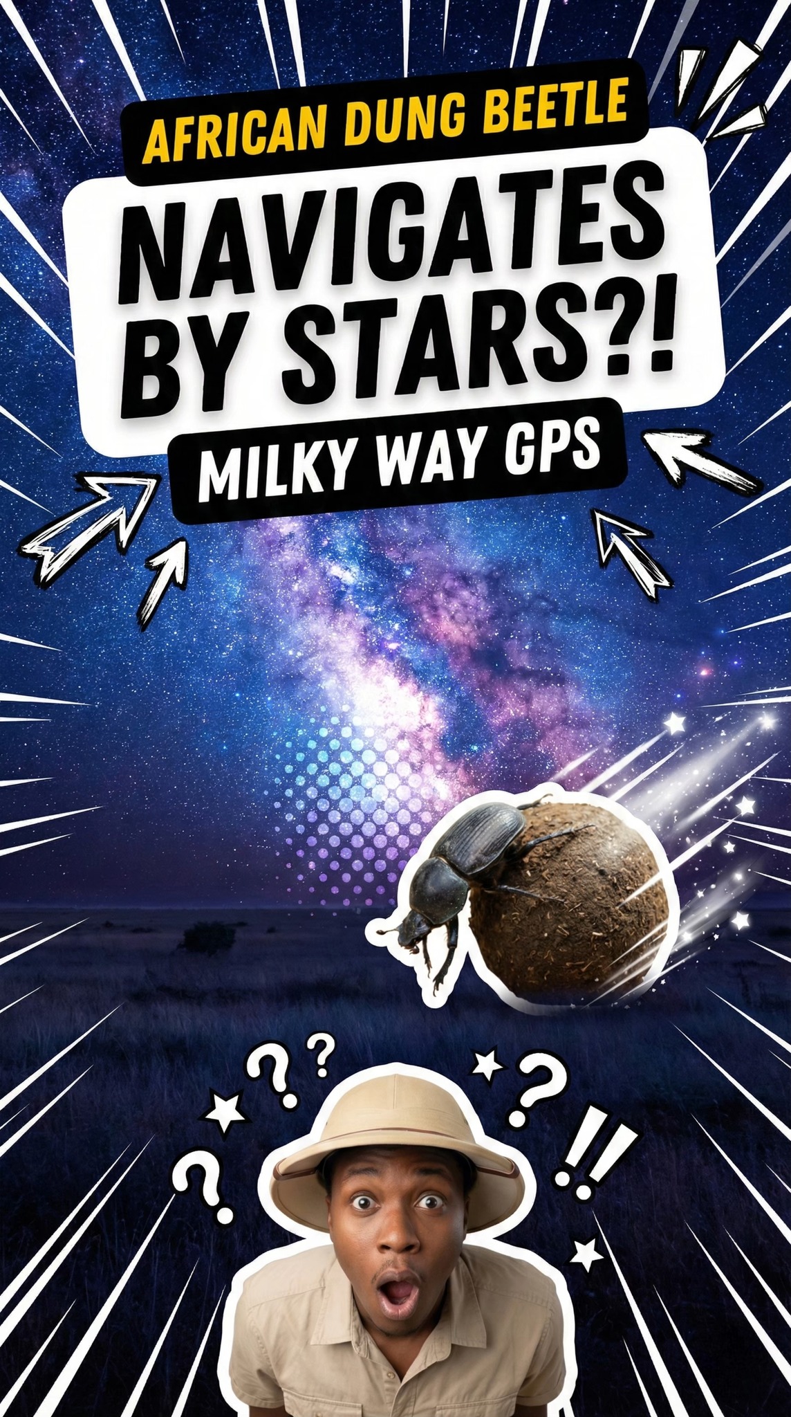 How African Dung Beetles Navigate Using The Milky Way Dungbeetles