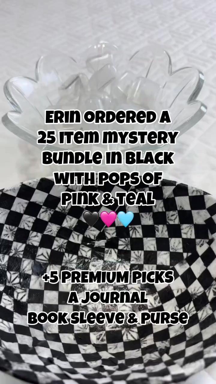 I’m calling this bundle “Fanciful Fun”! Erin ordered a 25 item mystery ...