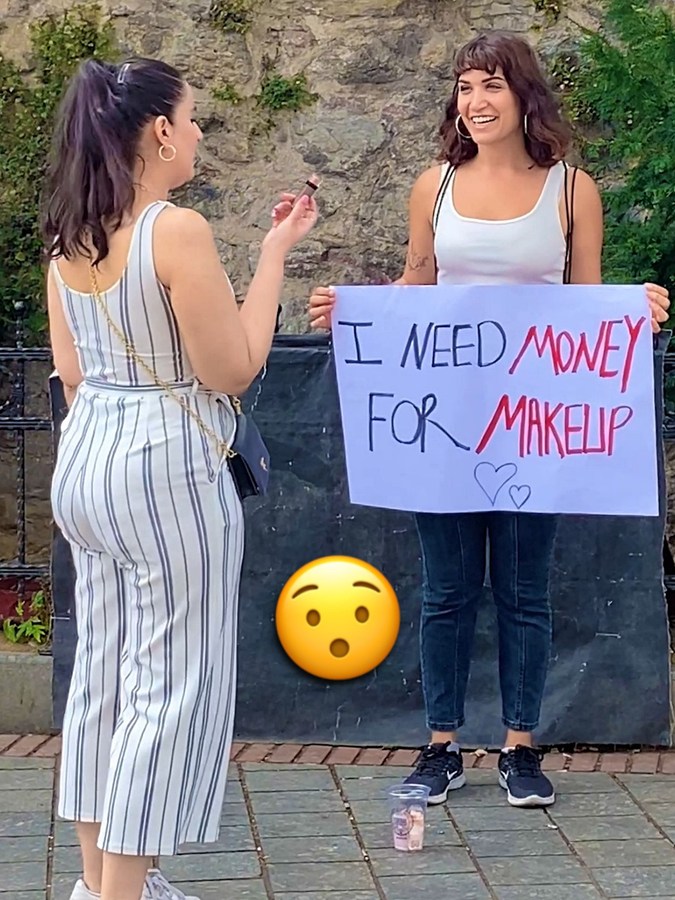 Hot Girl Vs Homeless Girl 🥲💔 Hot Girl Vs Homeless Girl 🥲💔 By Who Cares