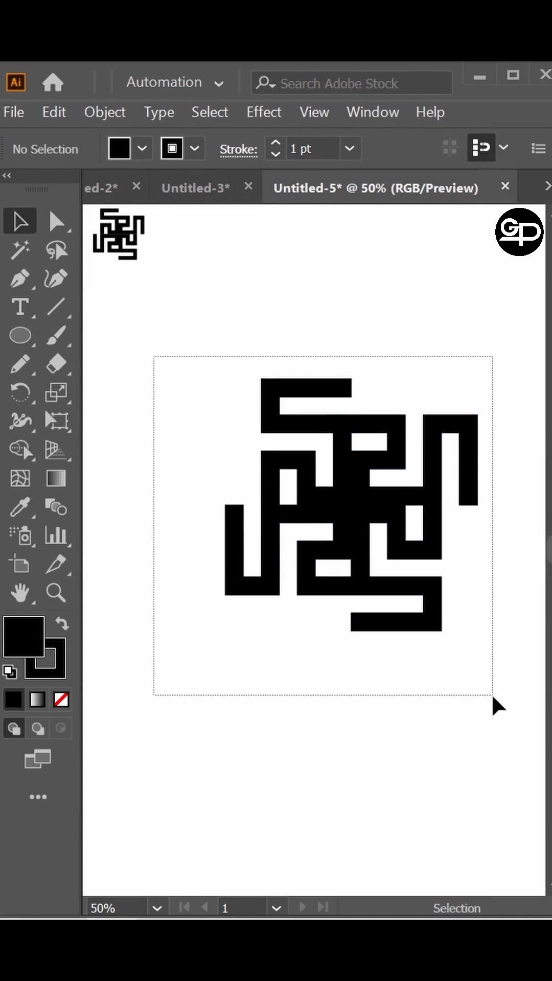 How to Make a Creative Monogram Design in Adobe Illustrator | EP - 262 ...