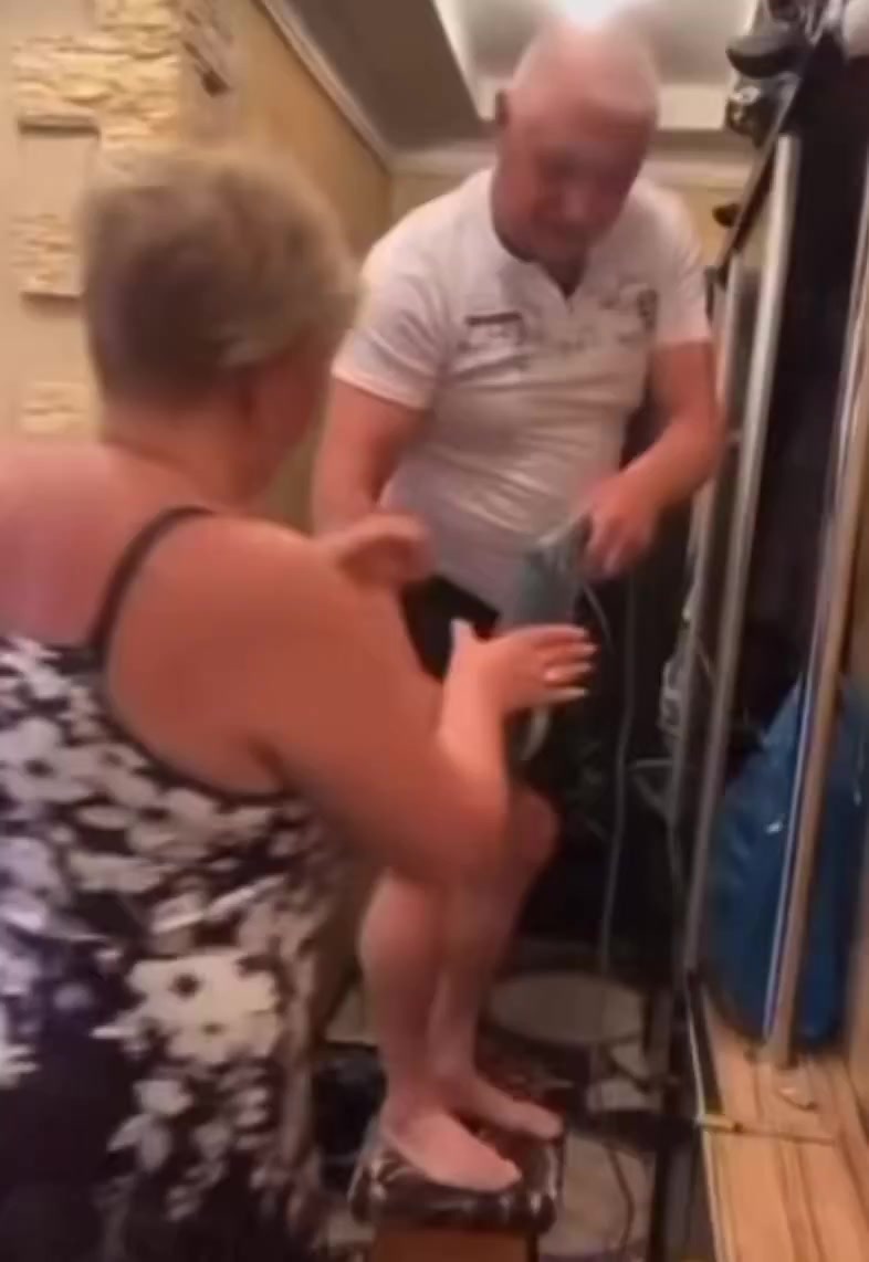 Wife Pranks Her Husband With A Drill Think Id Have Jumped As Well 😵‍💫