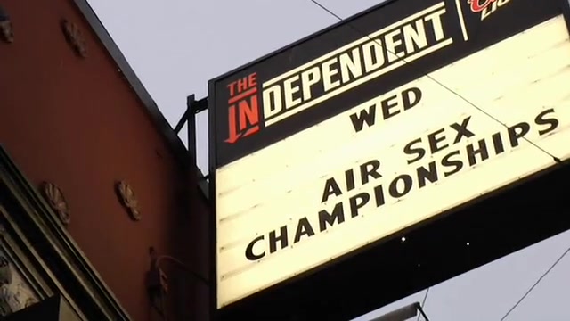 Air Sex Championships We Imagine That Many Of You Our Esteemed Viewers Have Stood In Front
