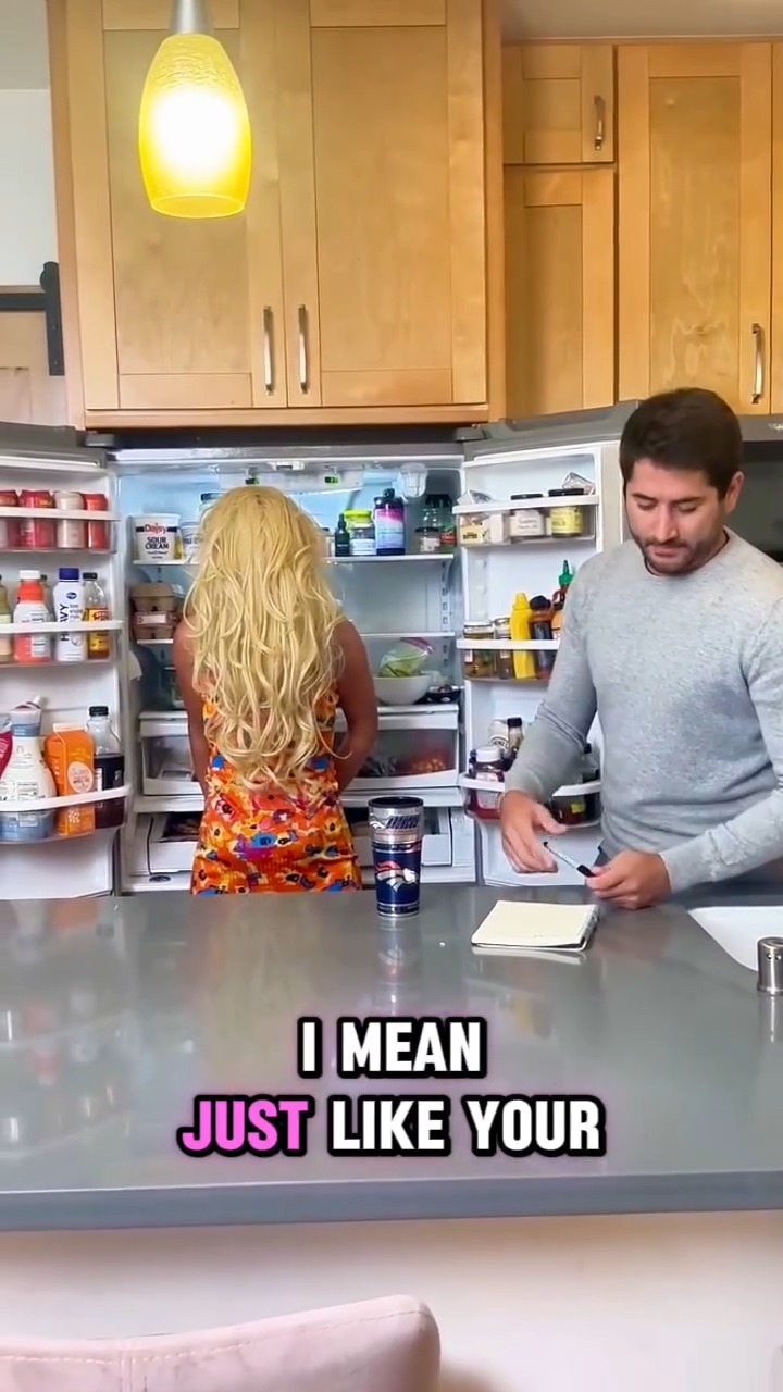 Wife Fridge Pranks Husband 🤣😂 🎬 This Video Was Produced By Network
