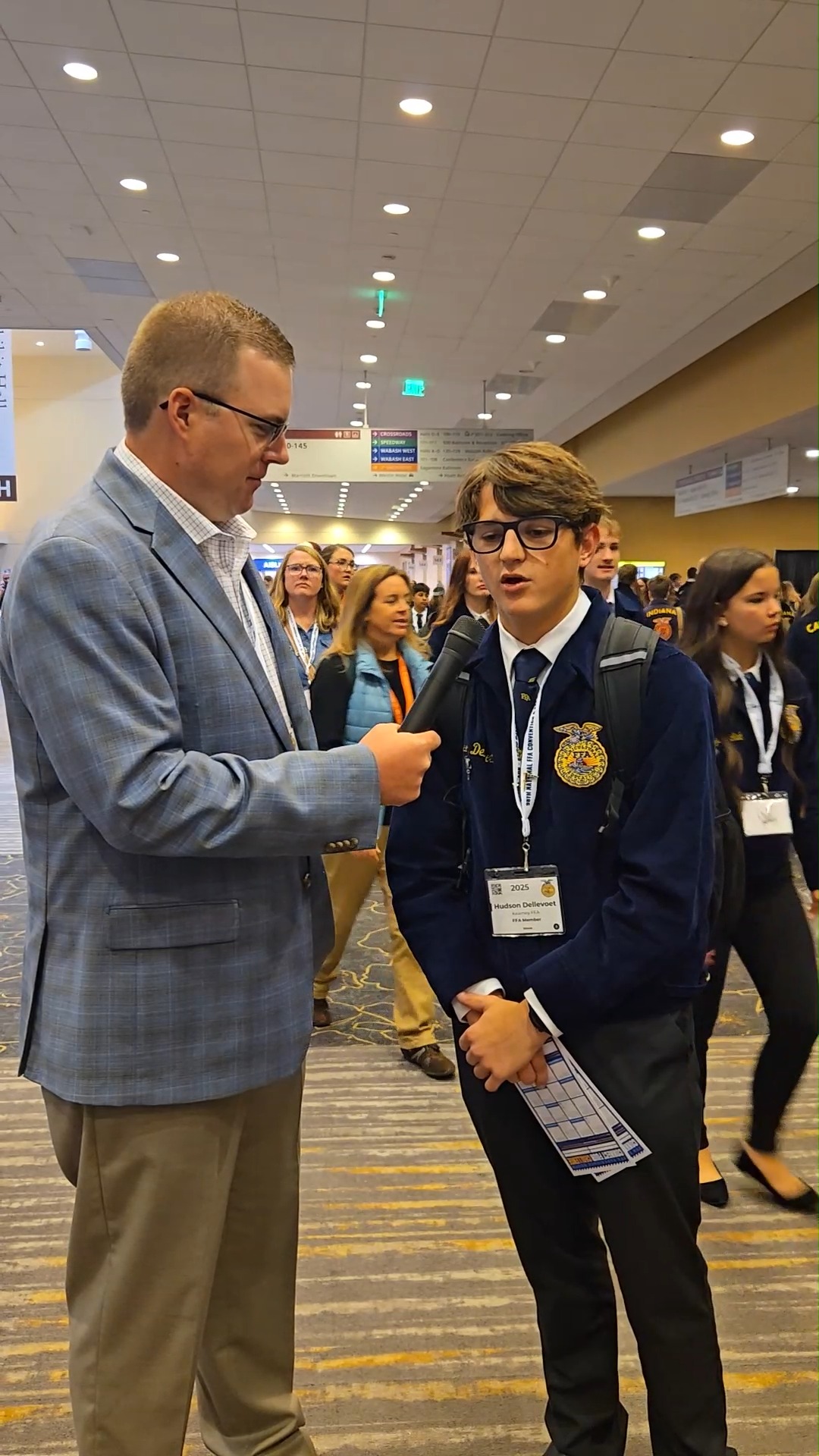 Kearney FFA President Hudson Dellevoet shares highlights from the ...