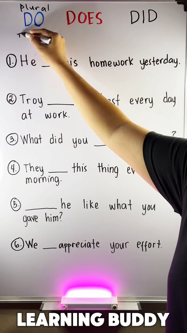 ENGLISH GRAMMAR REVIEW: VERBS &STRUCTURE #learningbuddy #learnenglish # ...