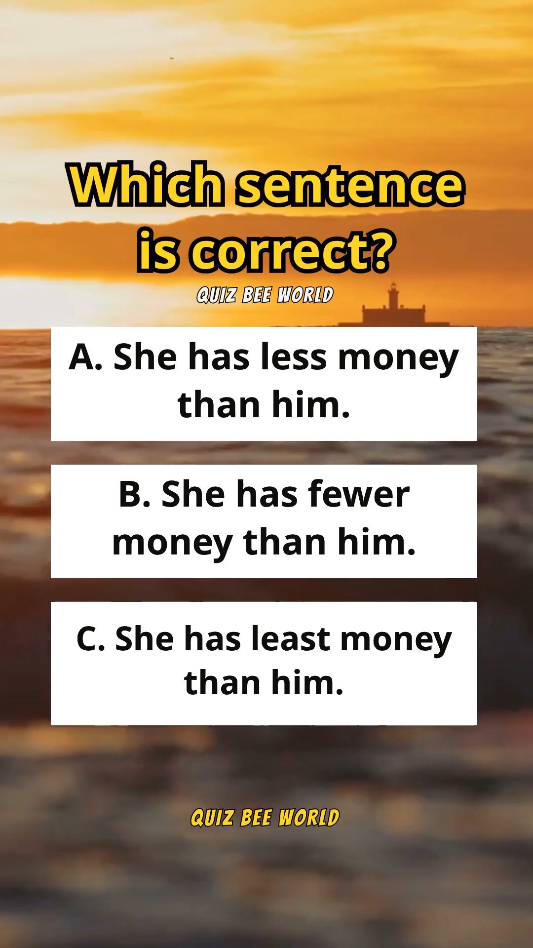 Which sentence is correct 89 #English #englishgrammar #englishlesson # ...