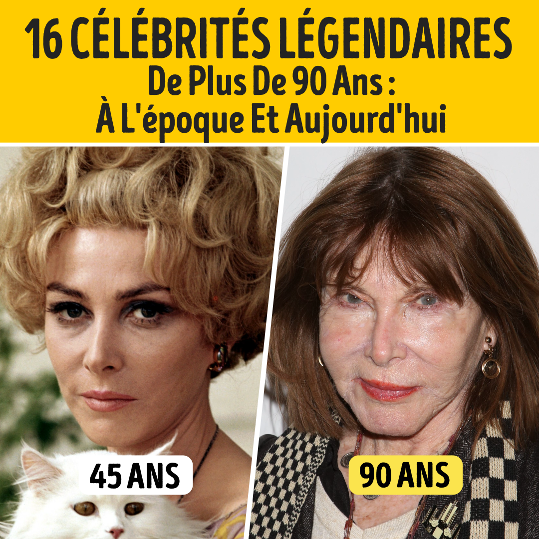 16 Célébrités Légendaires De Plus De 90 Ans Hier Et Aujourdhui 16 Célébrités Légendaires De
