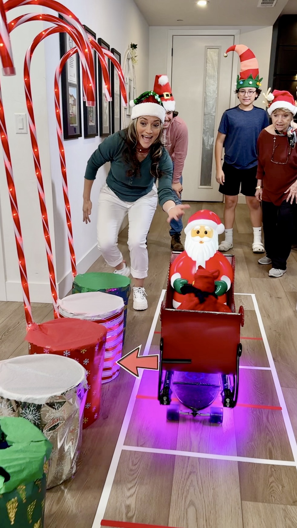 Roll Santa for Christmas Surprises 🎅🏻 Our family plays a game rolling ...