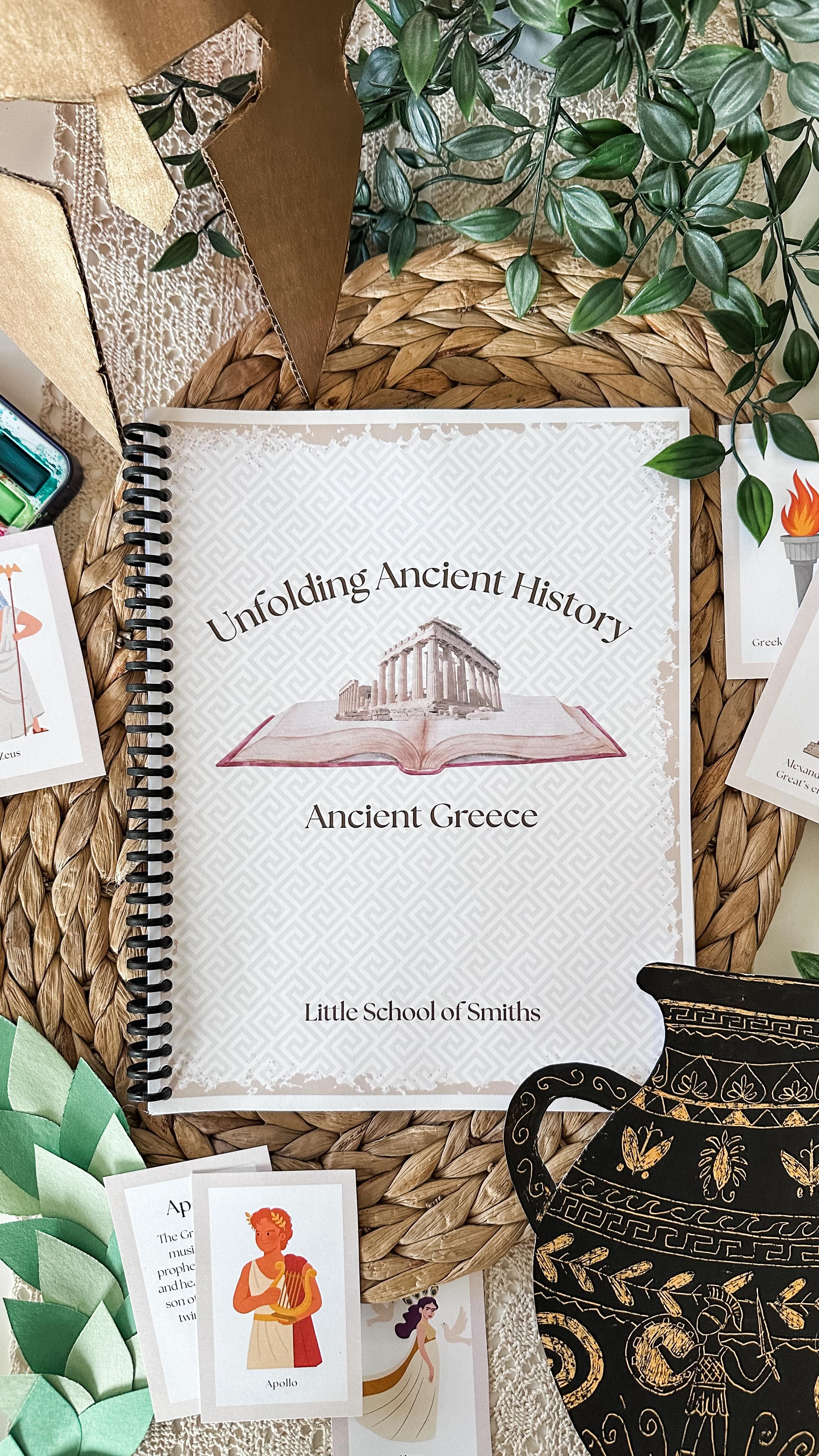 NEW Unit Study! Unfolding Ancient History: Ancient Greece Learn all ...