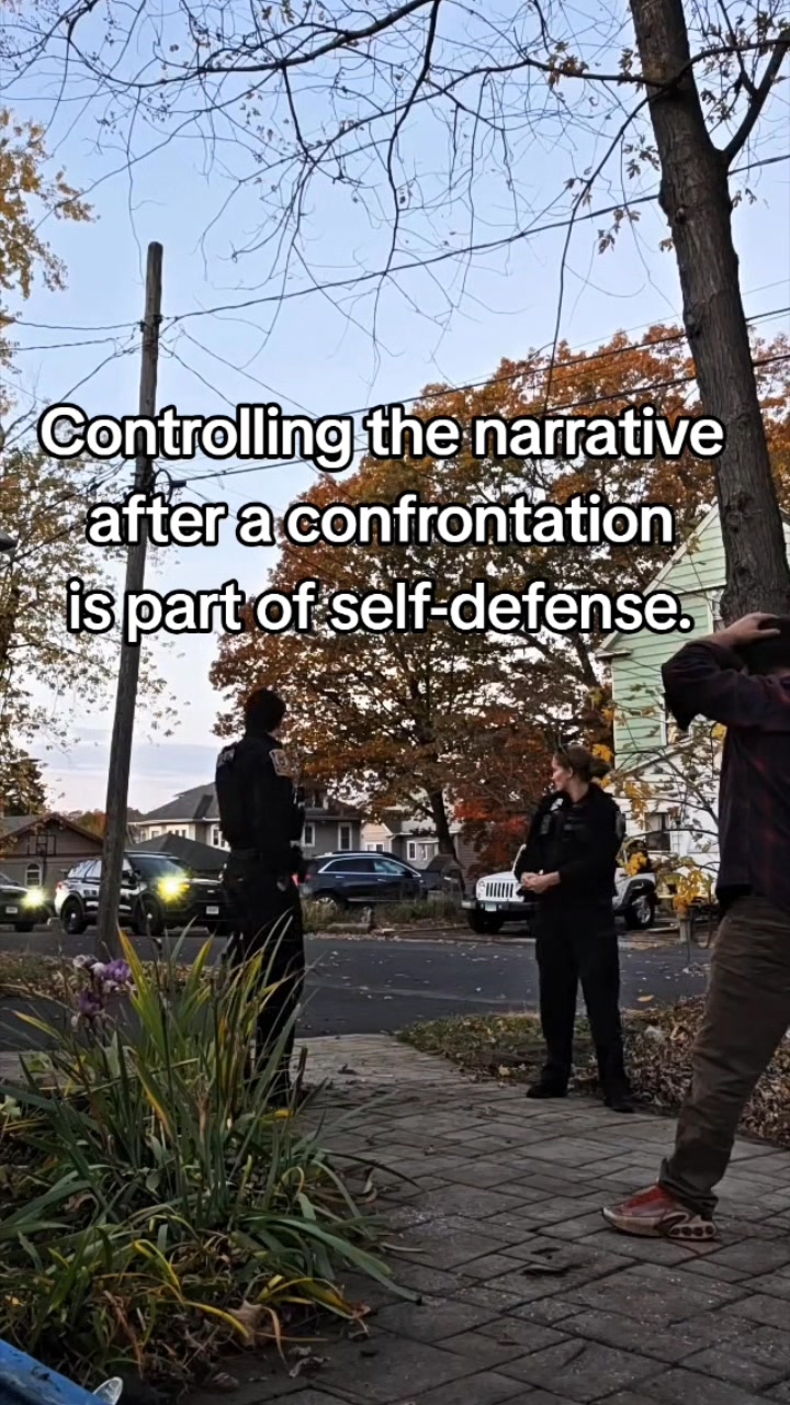 When the fight is over, self-defense still has steps! It isn't enough ...
