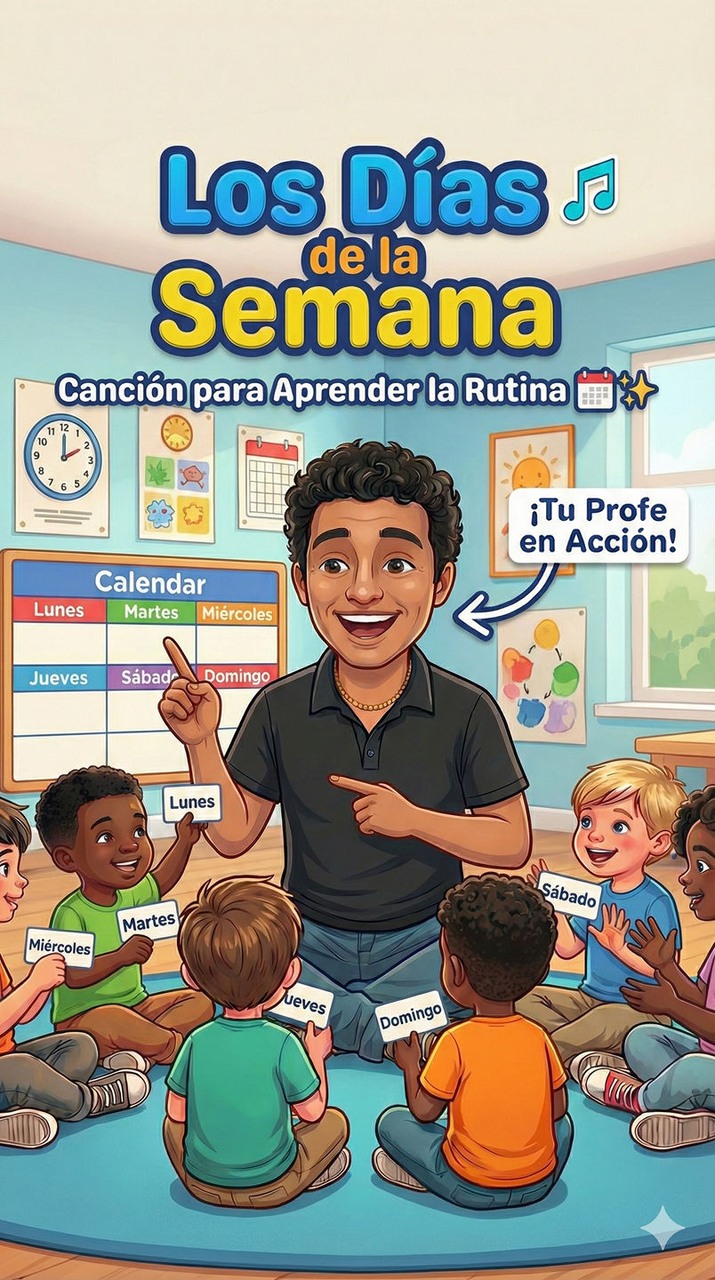 📅 ¡Organiza tu rutina cantando! La canción perfecta para aprender los 7 ...