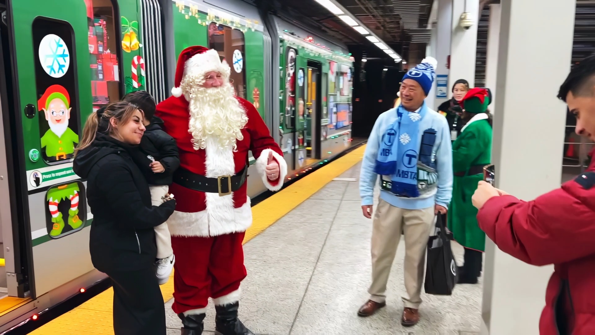 Santa's other sleigh is a Green Line train. Today, Interim Secretary ...